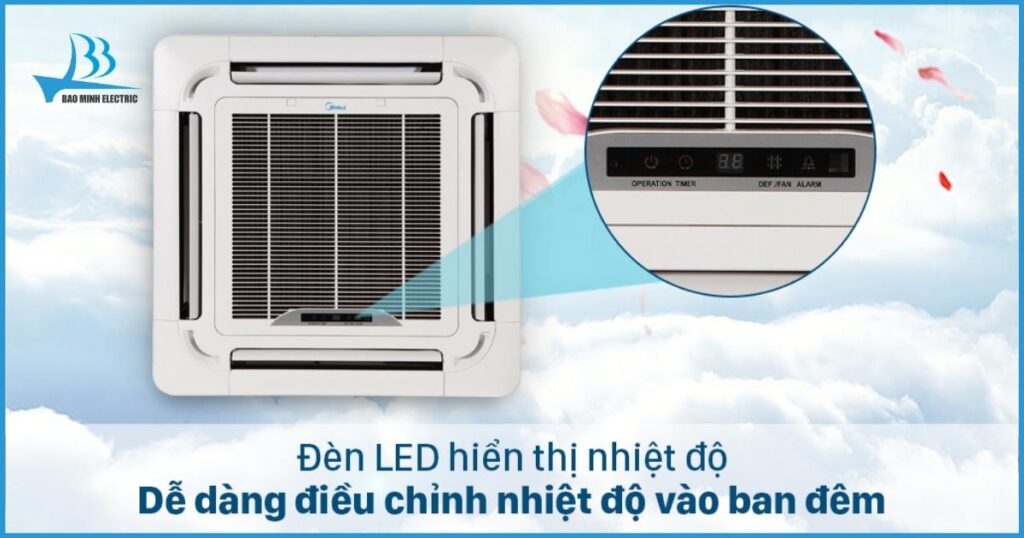 Điều hòa âm trần MDV MDVC-18CRN8 1 chiều 18000BTU | Giá Rẻ